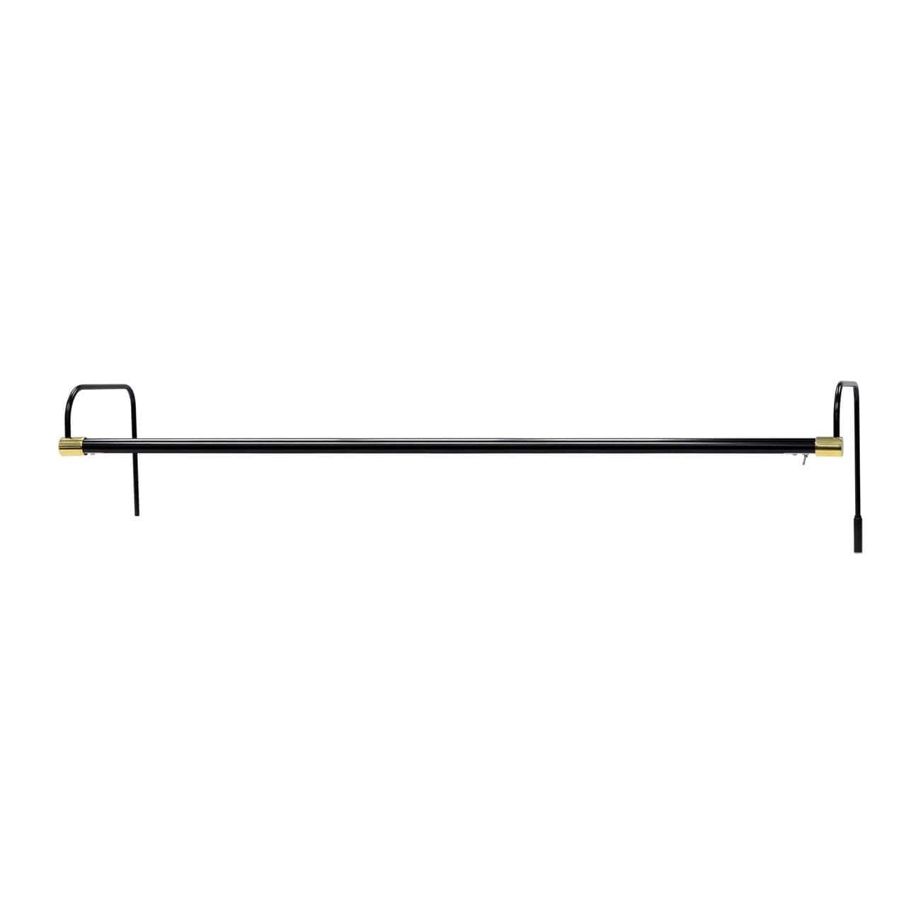 Cocoweb 43" Tru-Slim Plug-In LED Picture Light in Black with Brass Accents - 43 Inch - Bed Bath ...